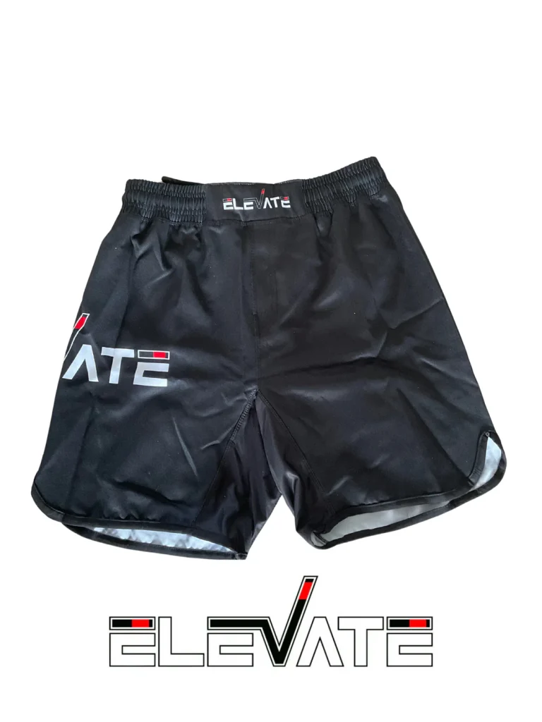 Black Elevate Shorts – Elevate Fightwear